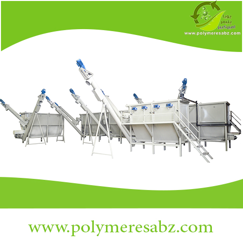 Plastic waste washing machine line for all kind of plastics